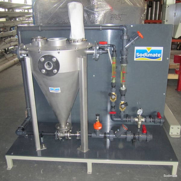 Hydro ejector for PAC and Microsand - Sodimate